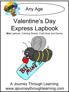 Lapbooks for Valentine's Day - Year Round Homeschooling